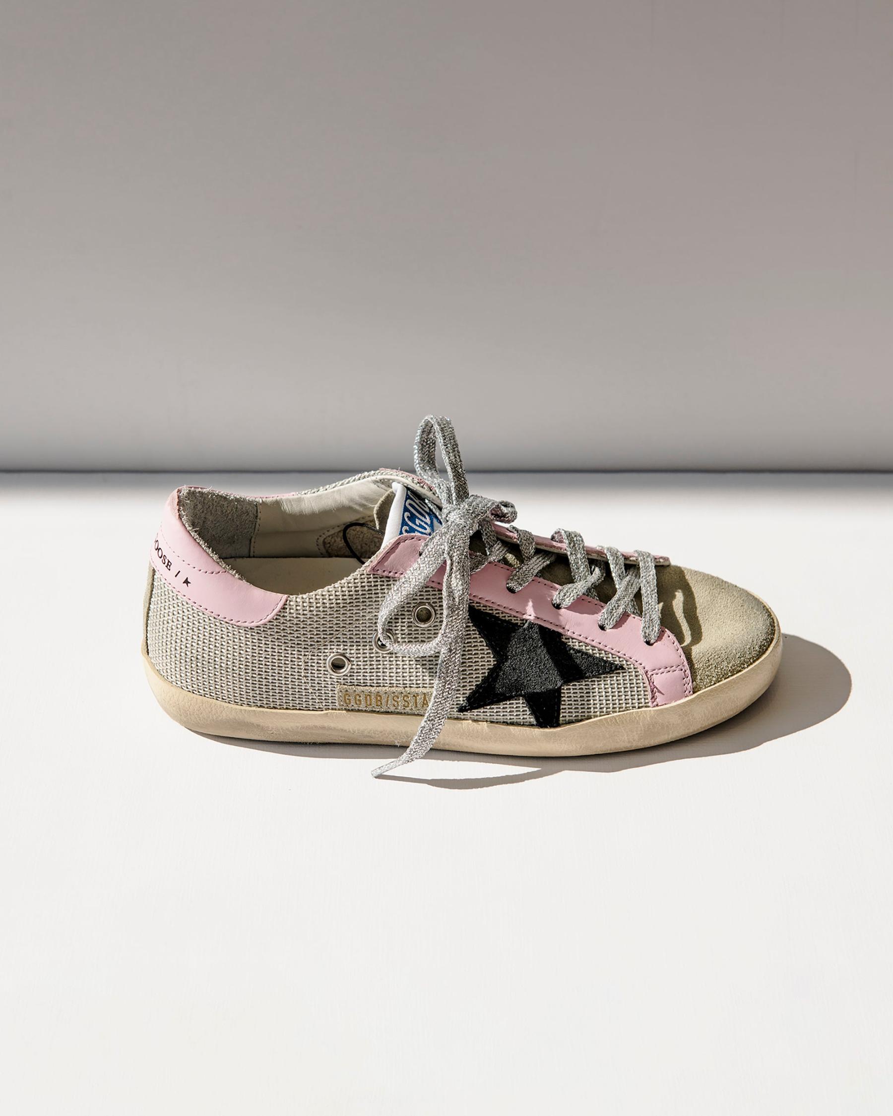 Golden Goose Superstar Mesh sil/blk/pink 10 Golden Goose- abersons