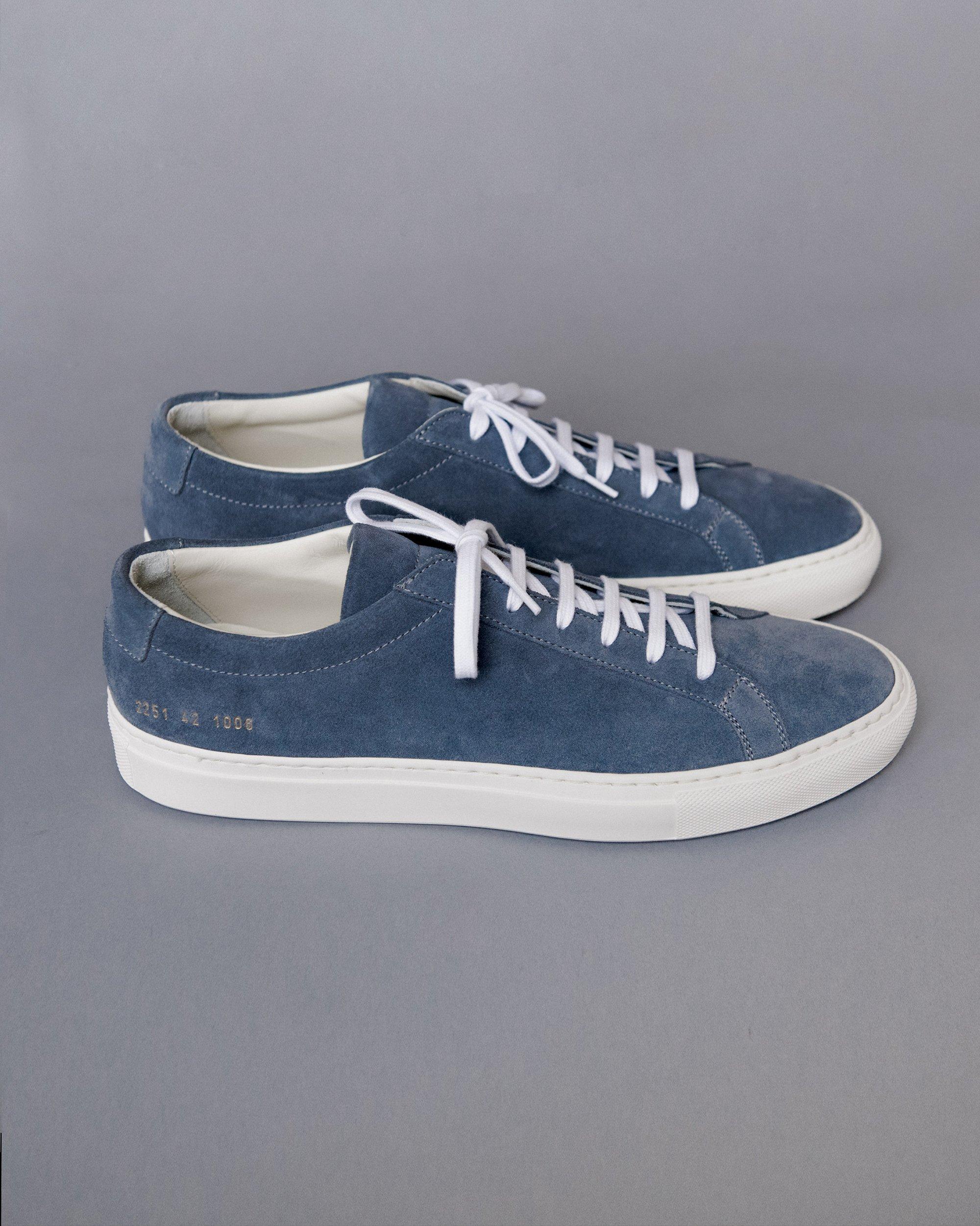 Common Projects Suede Sneakers blue 41 COMMON PROJECTS- abersons