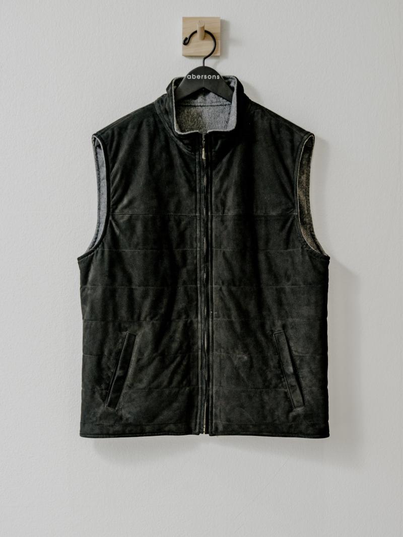 Manto Suede Vest black 50 Manto- abersons